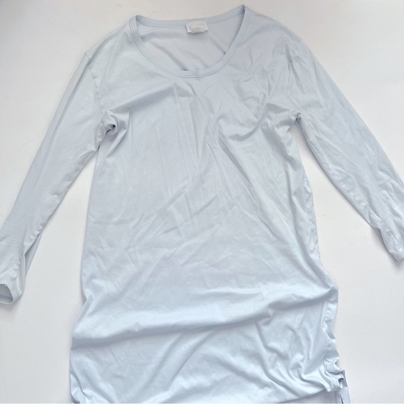 Hanro | Intimates & Sleepwear | Hanro Of Switzerland Light Blue Long ...